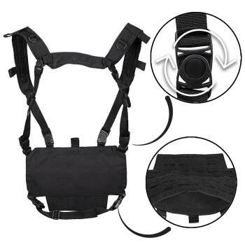 Chest Rig Lightweight schwarz - outdoorfan.de | Bundeswehr Shop, Armys ...
