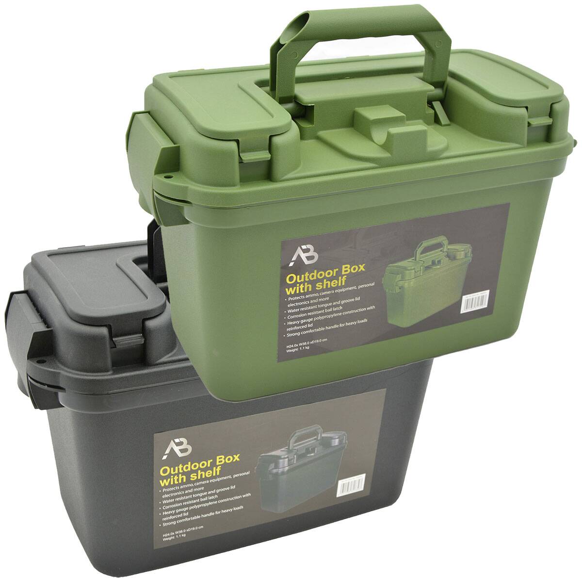 Outdoorbox mit Klappdeckel versch. Farben - outdoorfan.de | Bundeswehr ...