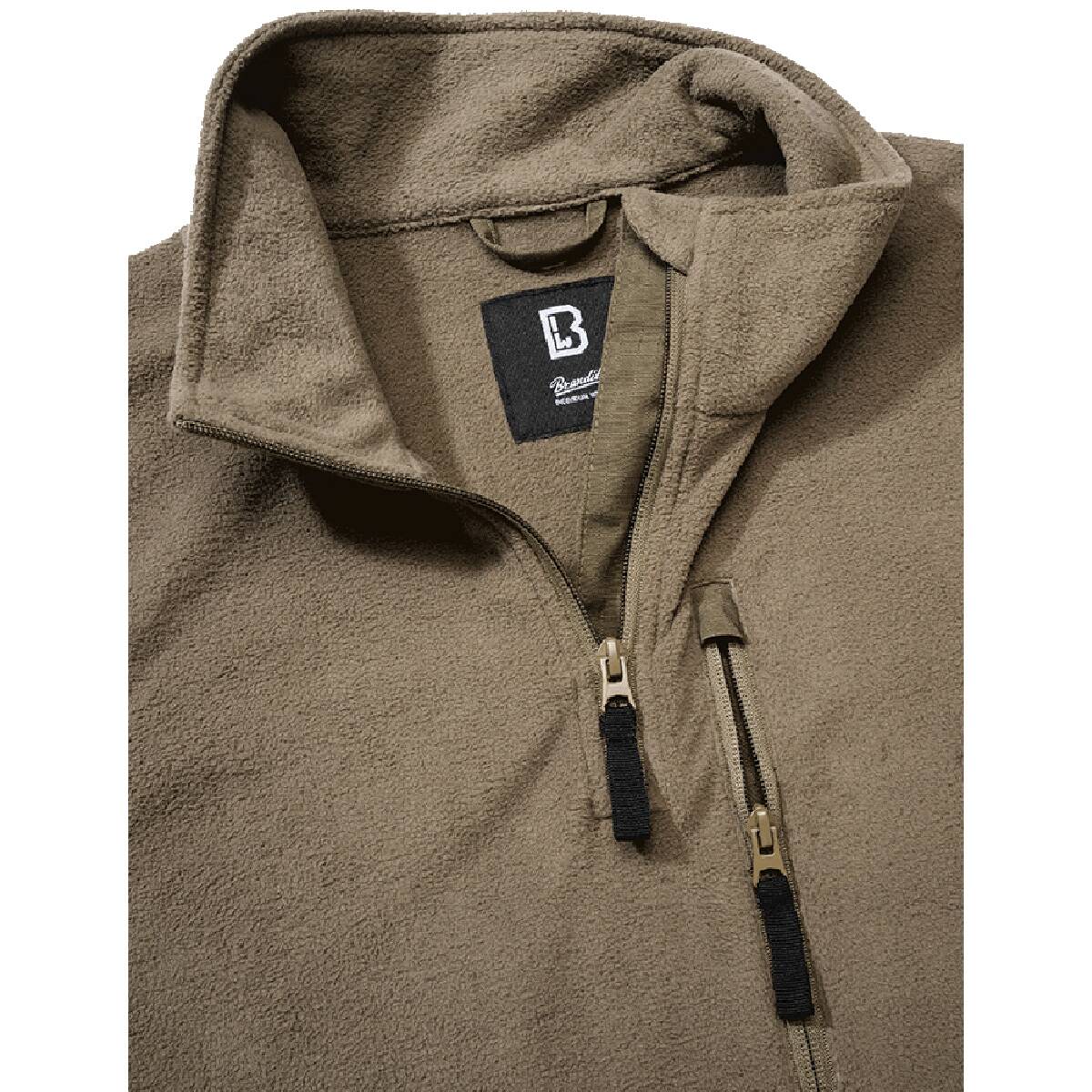 Brandit Fleece Troyer Oliv – schnell trocknend Polyester - outdoorfan ...