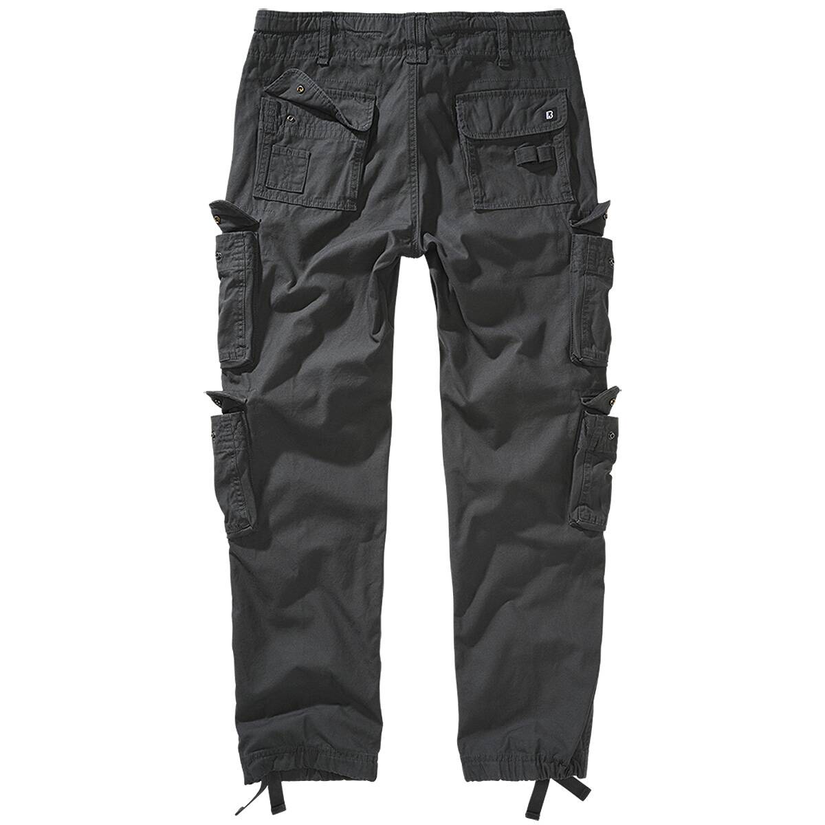 Brandit Pure Slim Fit Trousers anthrazit - outdoorfan.de | Bundeswehr ...