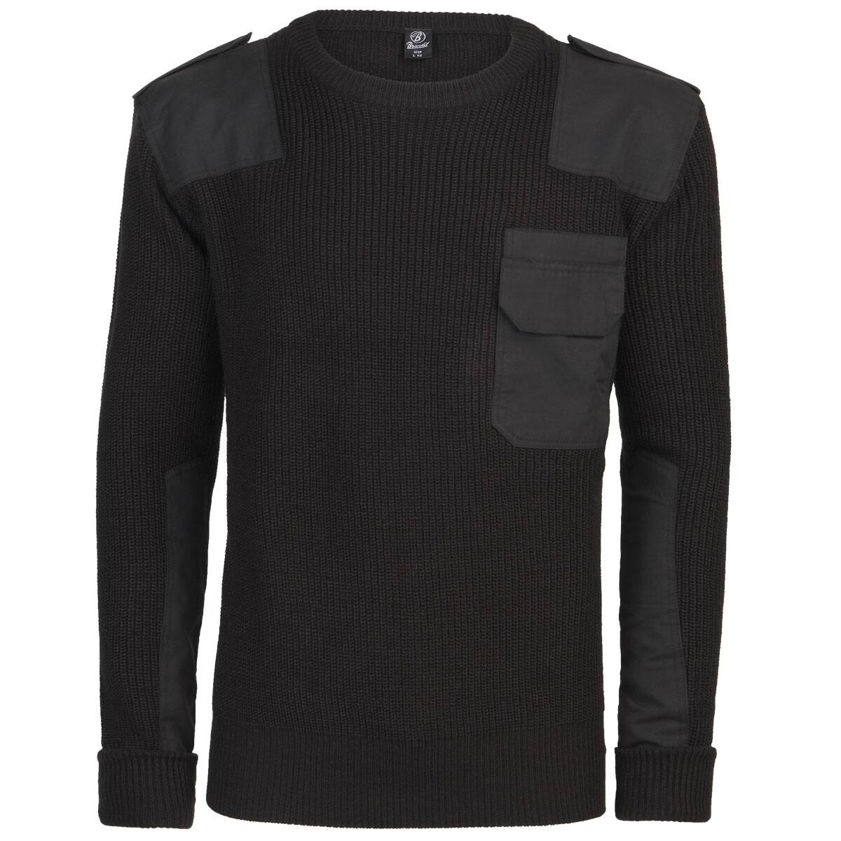 Brandit Bundeswehr Pullover Anthrazit – robust mit Brusttasche - outdo ...