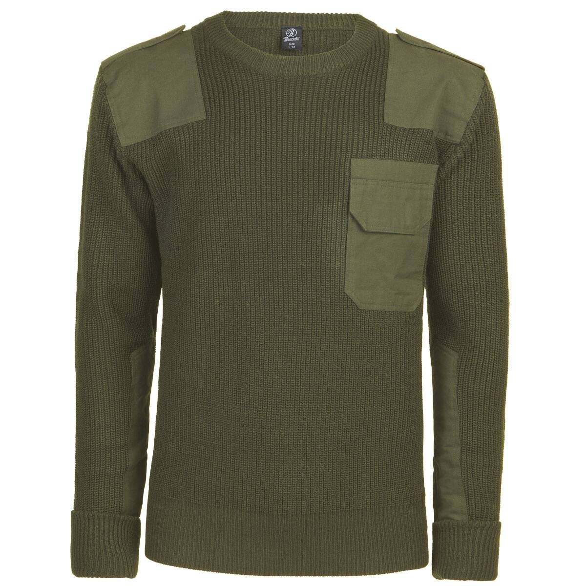 Brandit Troyer Pullover Anthrazit – warmer Strickpullover - outdoorfan ...